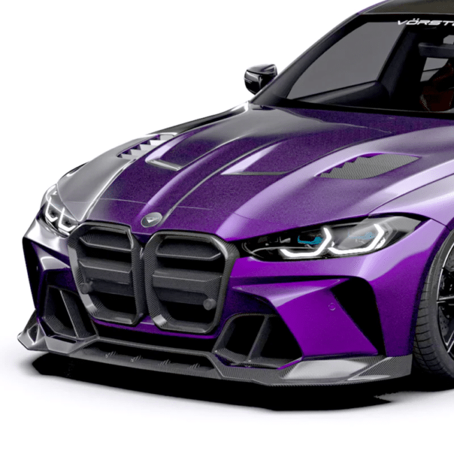 Vorsteiner GTS-V BMW G80 M3 | G82 M4 Carbon Fiber Aero Front Bumper ...
